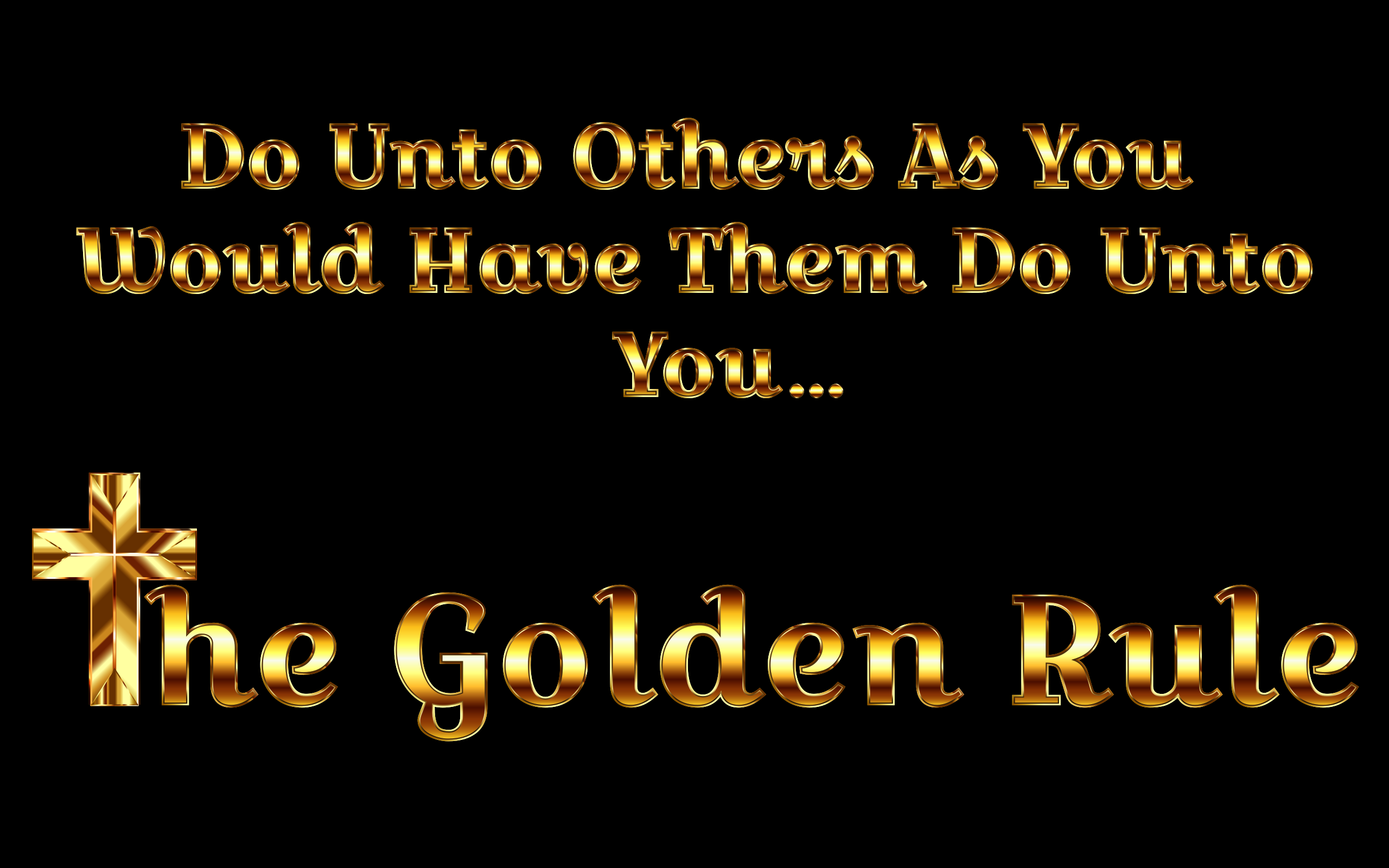 Golden Rule Enhanced Clip Art Image - ClipSafari