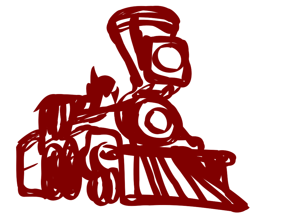 Red Train Drawing Clip Art Image - ClipSafari