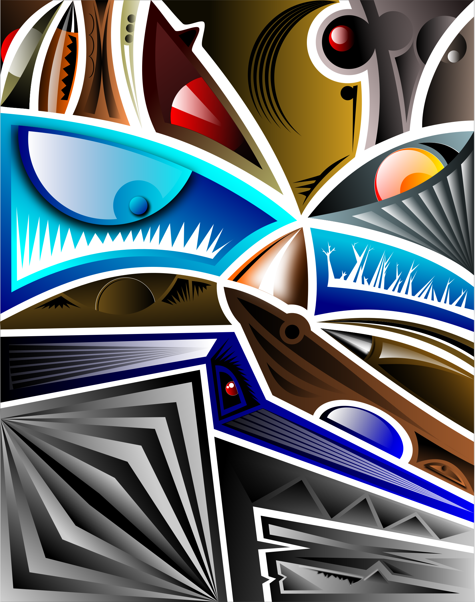 Abstract Art Clip Art Image - ClipSafari