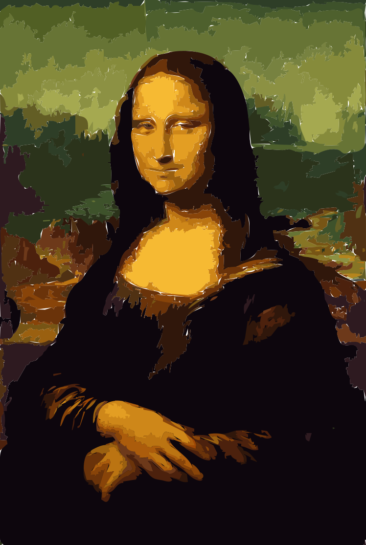 The Mona Lisa Clip Art Image - ClipSafari