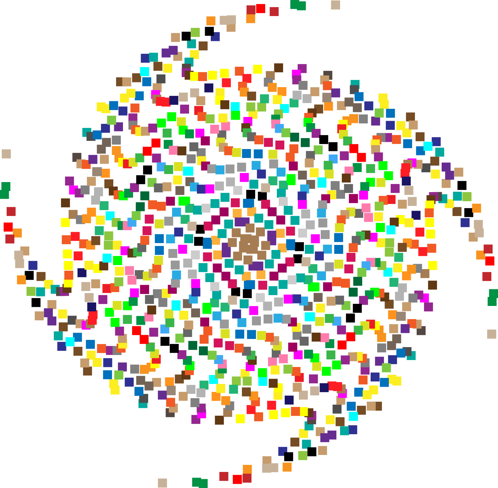 Pixelated Vortex Clip Art Image - ClipSafari