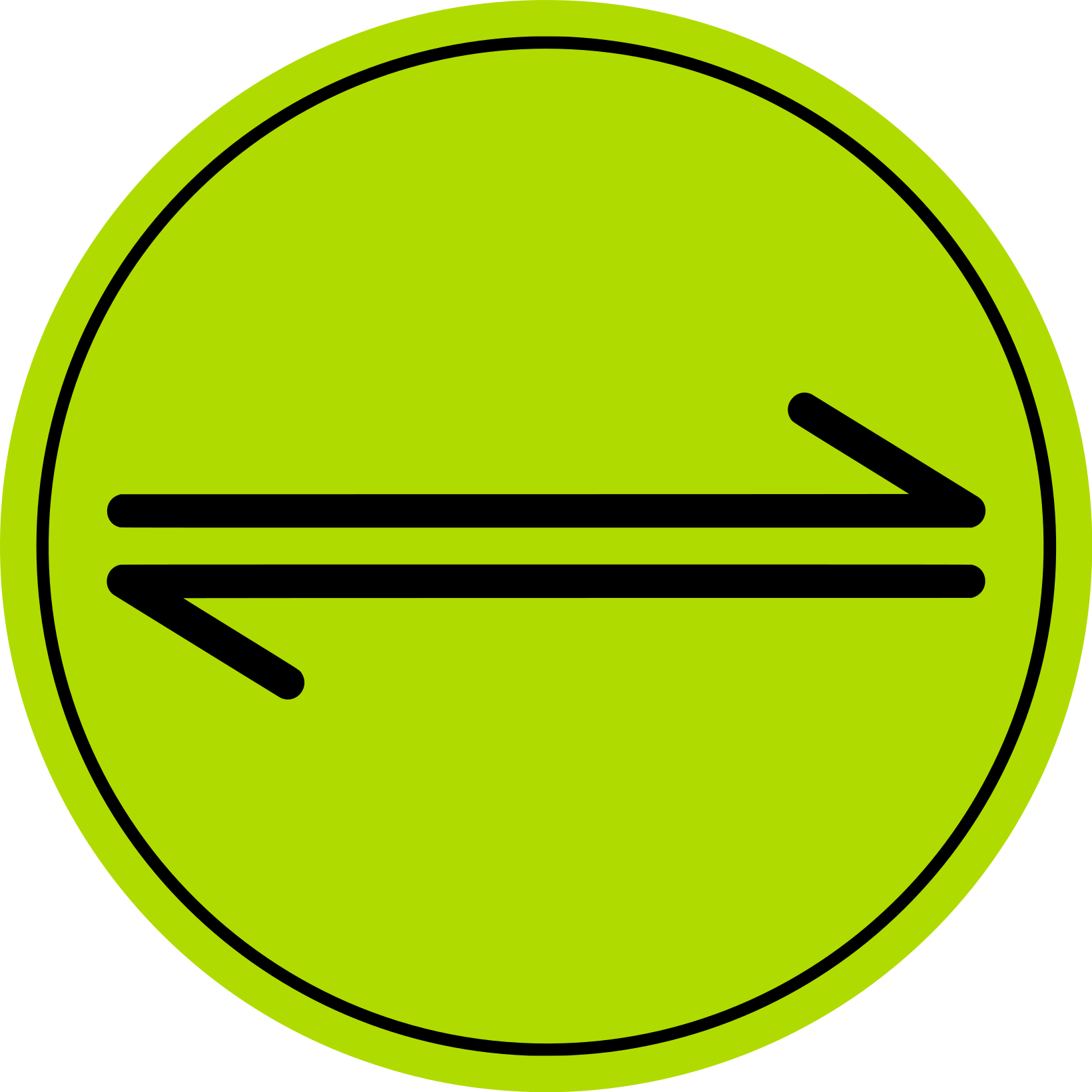 Equilibrium symbol vectorized Clip Art Image - ClipSafari